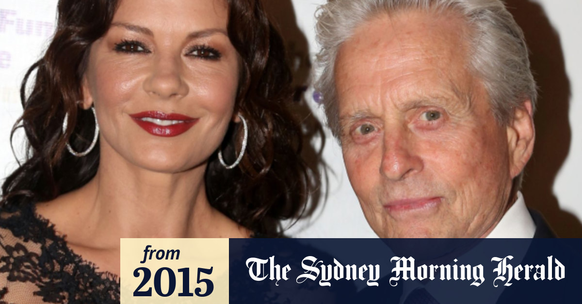 Michael Douglas Apologises To Catherine Zeta Jones For Oral Ments